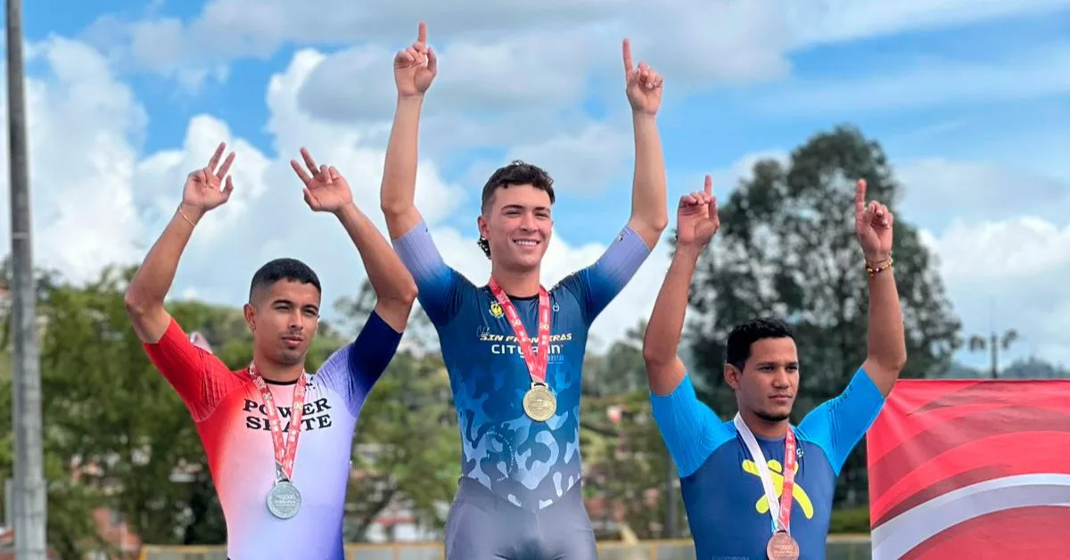 Juan Diego Yepes cierra el año con oro nacional y fortalece el patinaje ...